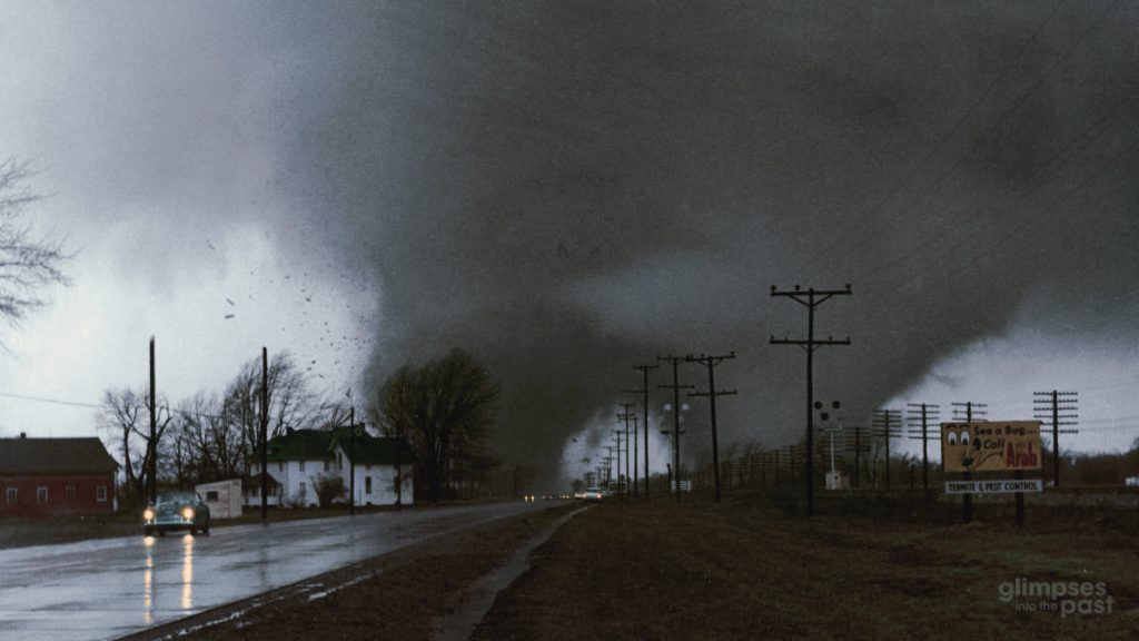 Remembering ….. 1965 Palm Sunday Tornado – Wells County Historical ...